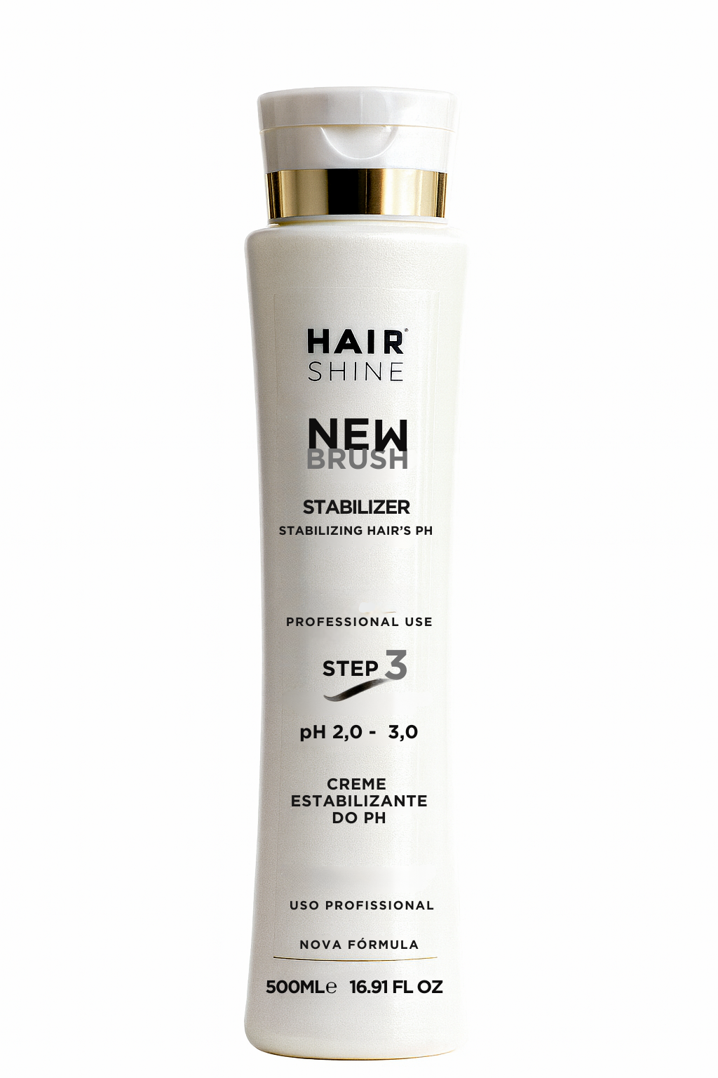 STEP 3 - Stabilizer Cream New Brush - 500ml – Hair Shine